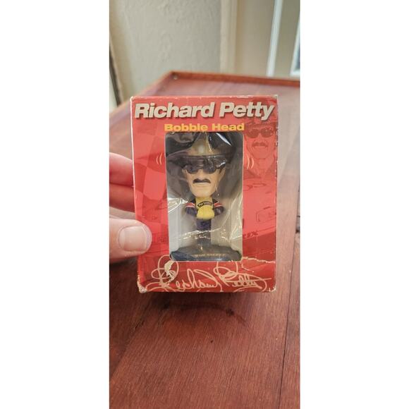 Art | Mini Richard Petty Nascar Racing Cheerios Post Bobblehead | Poshmark